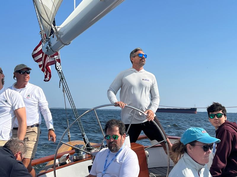 Cruisers Creating Content Sail With Fans Aboard the Schooners Woodwind ...