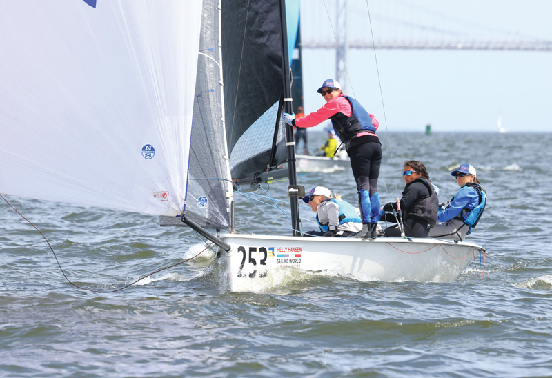 Standing Tall Can Help Your Sailing