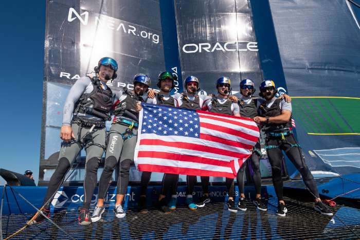 SailGP Team USA Claims First Place Finish in Saint Tropez