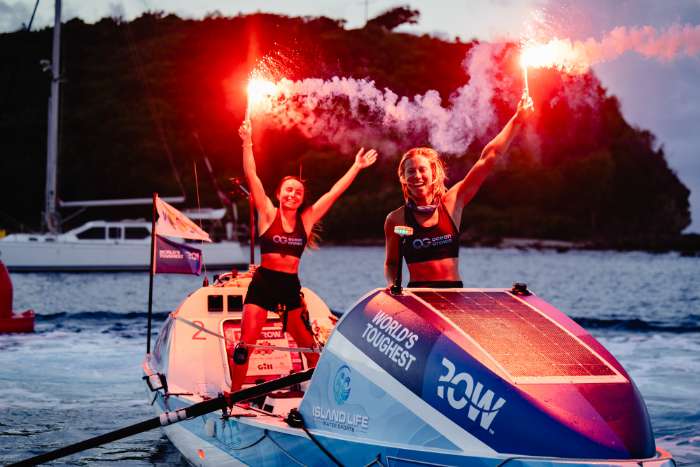 Fastest Women Pair Rowed Across the Atlantic, Broke World Record