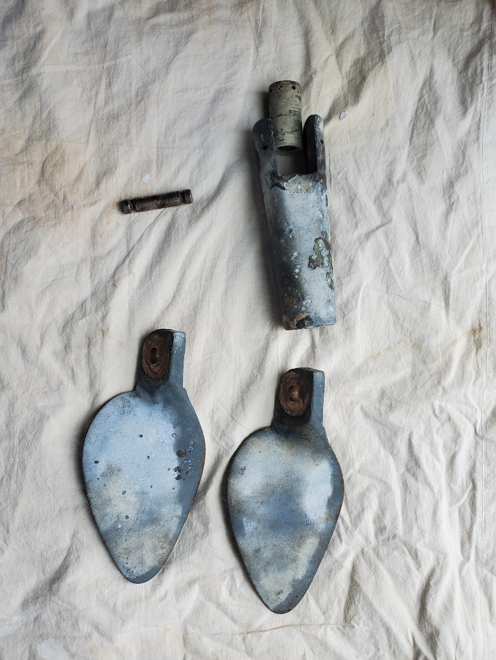 Martec Prop blades Hub pivot pin and locking nut for 1 inch prop shaft ...