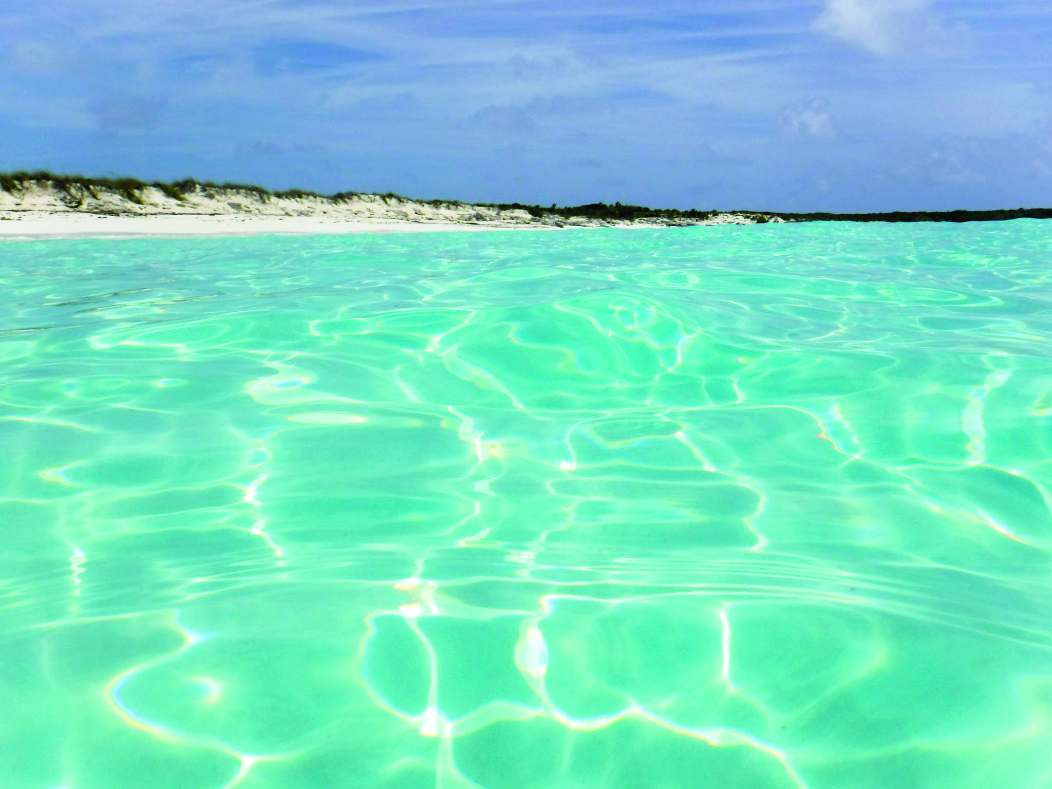 Charter Saling in the Exumas, Bahamas