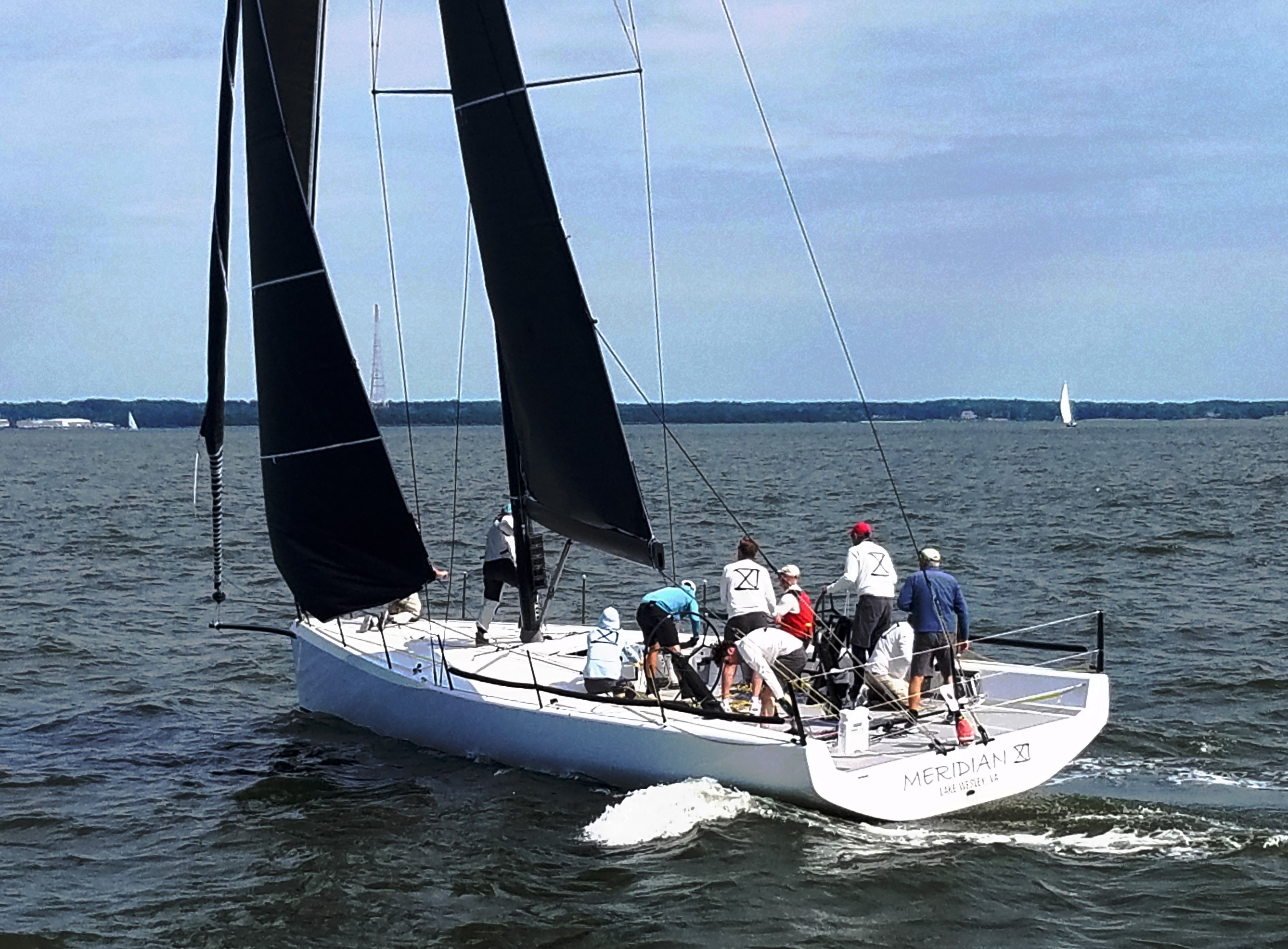 Meridian XI Secures Line Honors in the Down the Bay Race