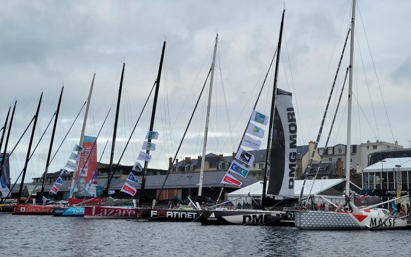 Route du Rhum Start with IMOCA team | SpinSheet
