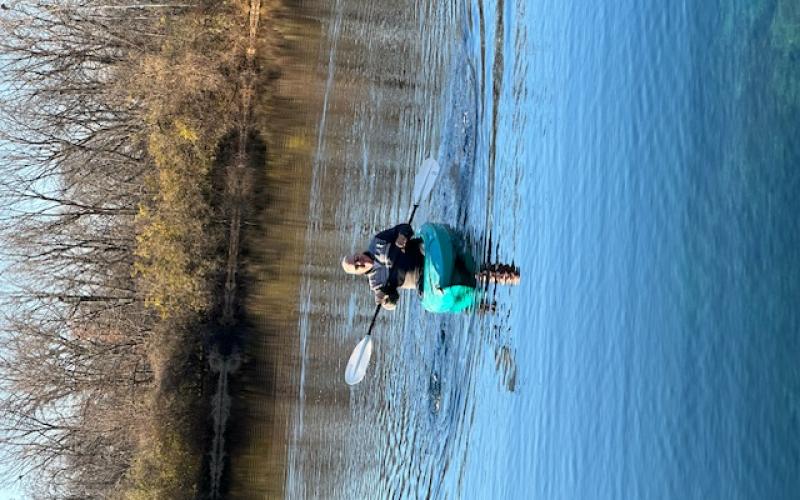Kayak on Lake Davison, Hayworth Illinois | SpinSheet