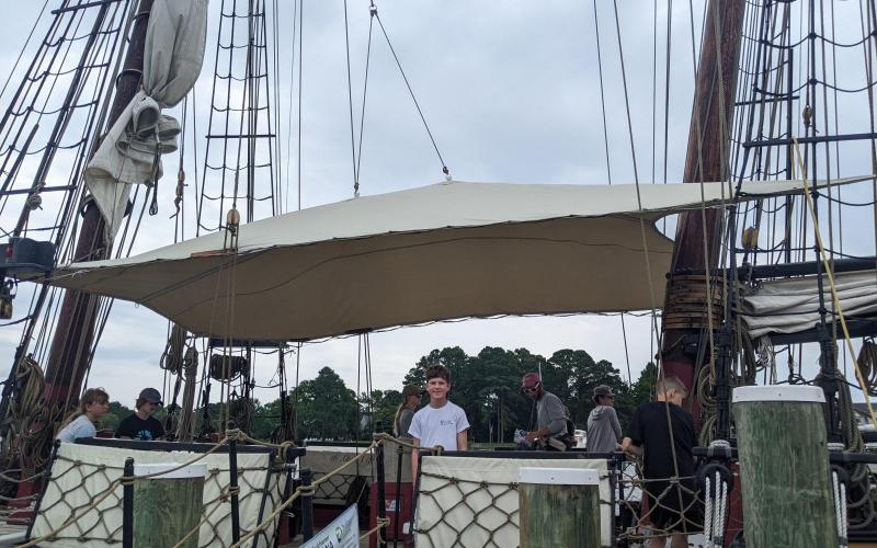 Tall Ship Sultana 5-day overnight camp | SpinSheet